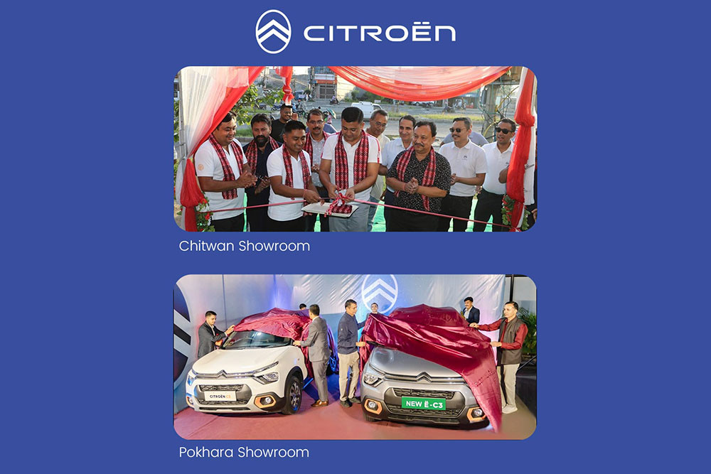 Citroën opens new showrooms in Pokhara, Chitwan - :: Business 360°