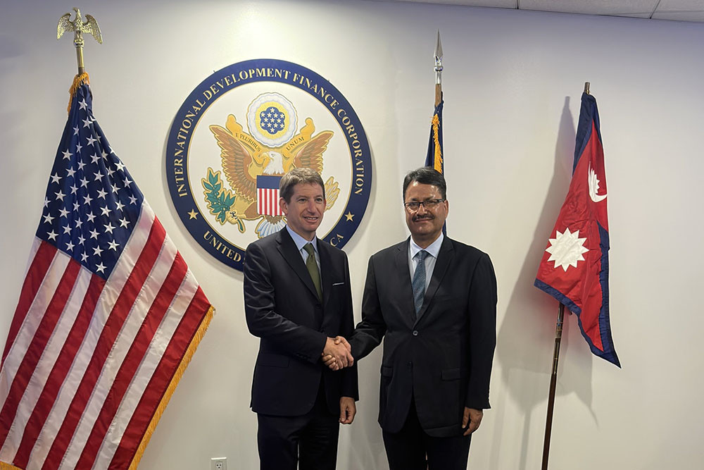 Foreign Minister Saud meets US Int'l DFC CEO Nathan, USAID ...